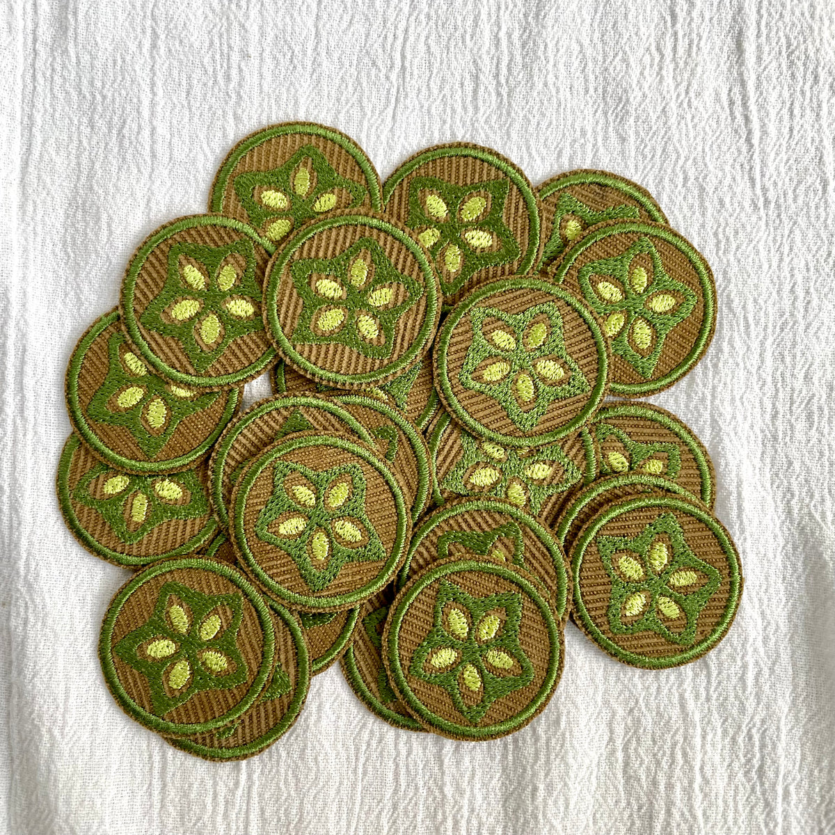 Okra Slice Patch – Southern Fried Stitching