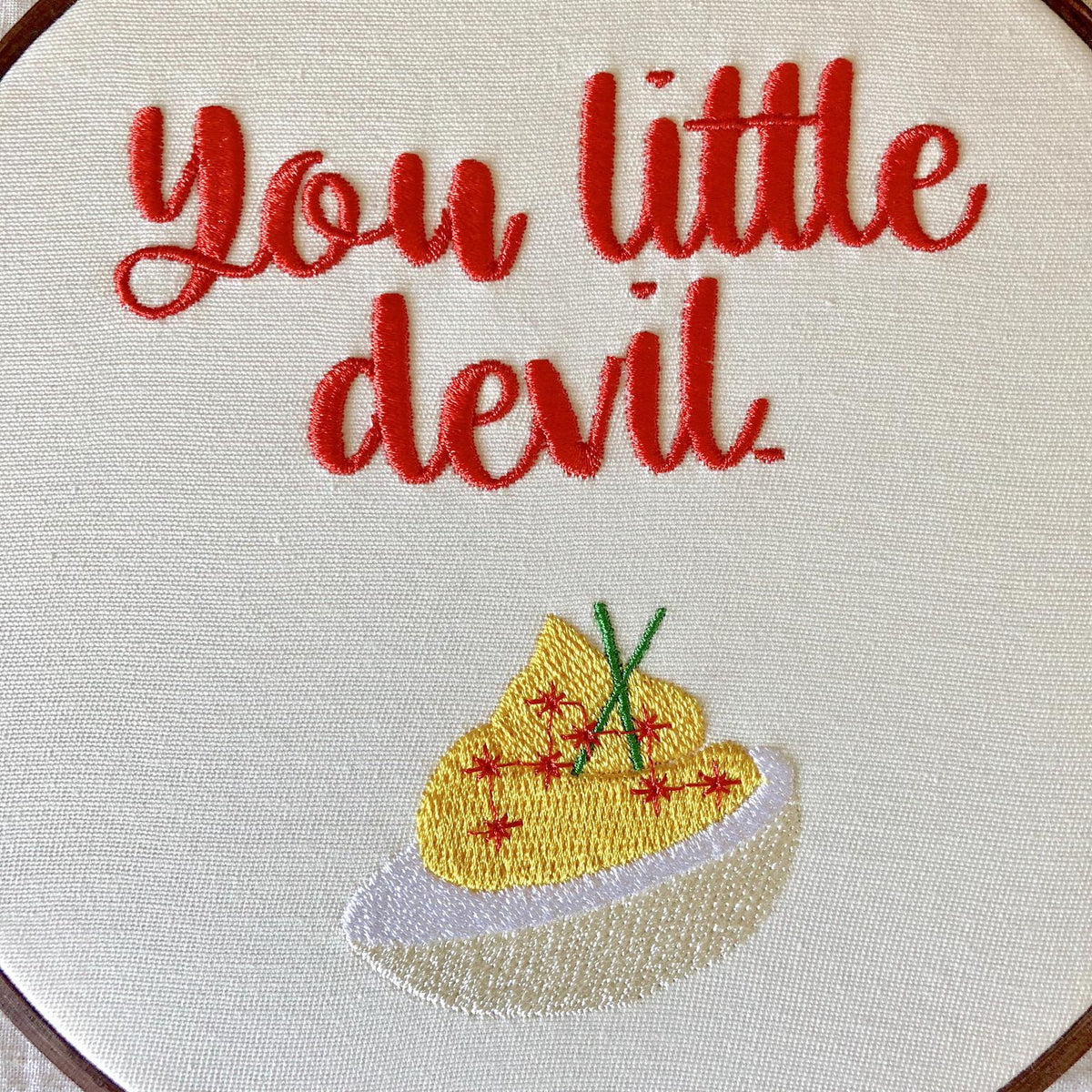 You Little Devil – Southern Fried Stitching